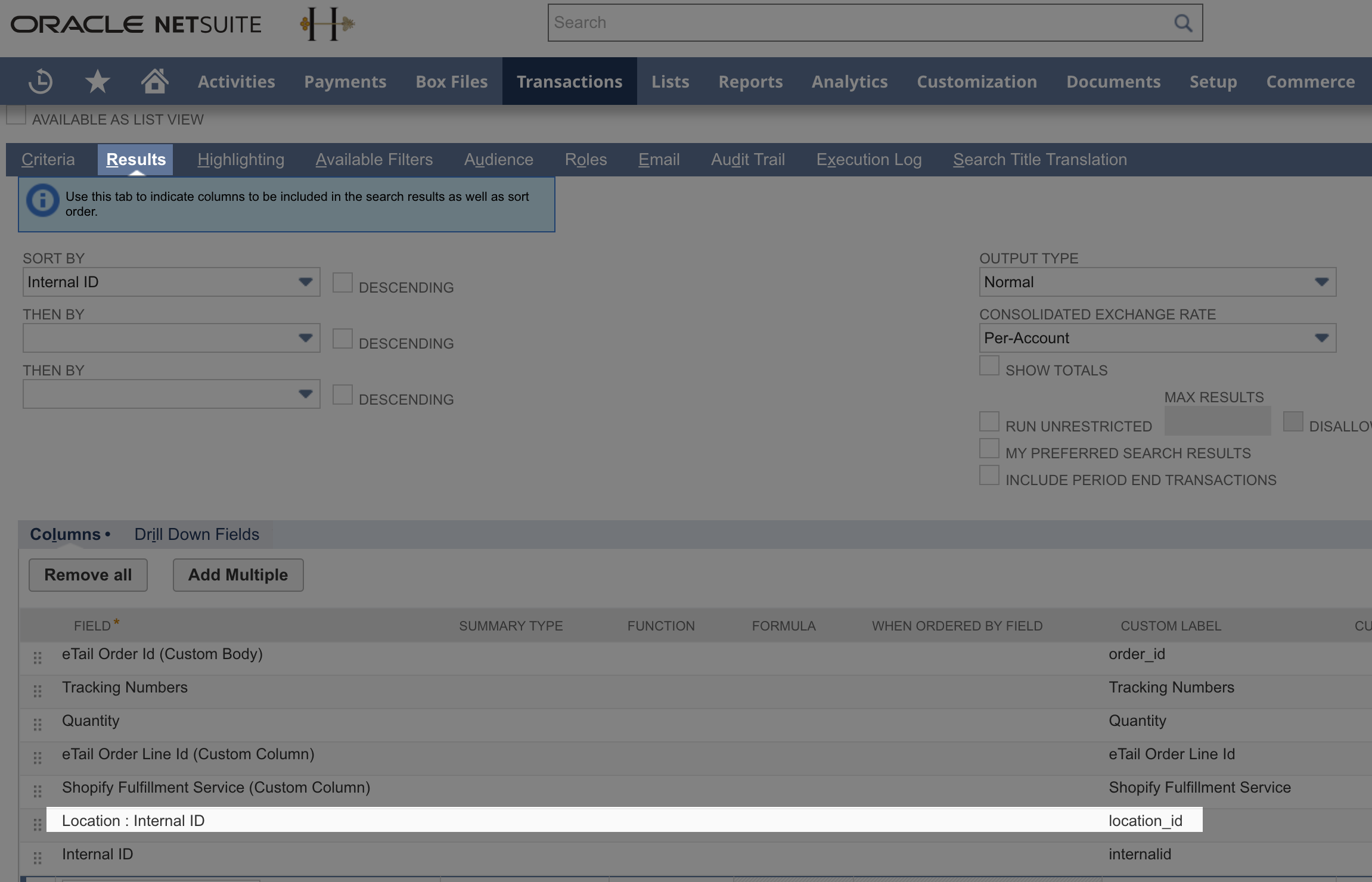 Migrate To Netsuite Fulfillment To Shopify Fulfillment Add Batch Flow Celigo Help Center