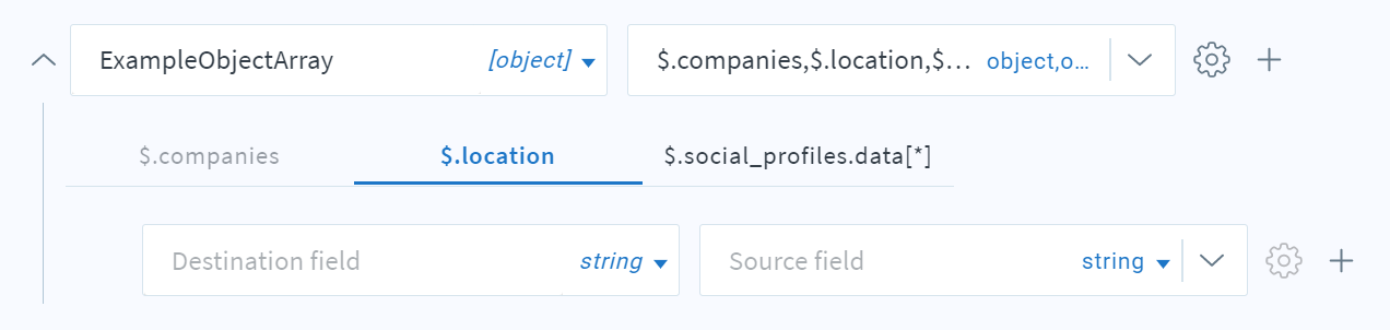 Mapper 2.0: Include multiple objects in a destination object array – Celigo Help Center