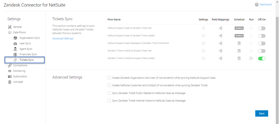 Zendesk Ticket As Netsuite Support Case Add Celigo Help Center