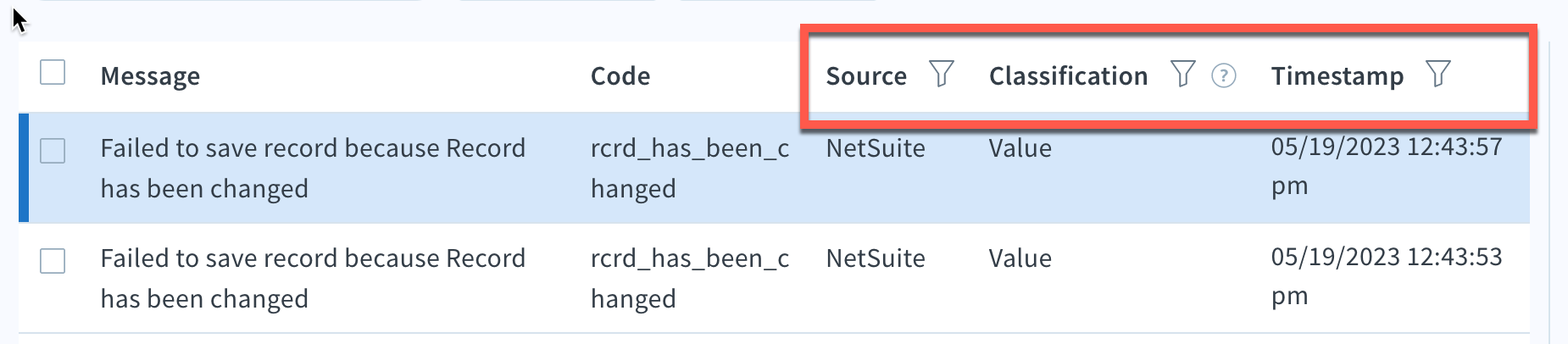 Retry or resolve errors – Celigo Help Center