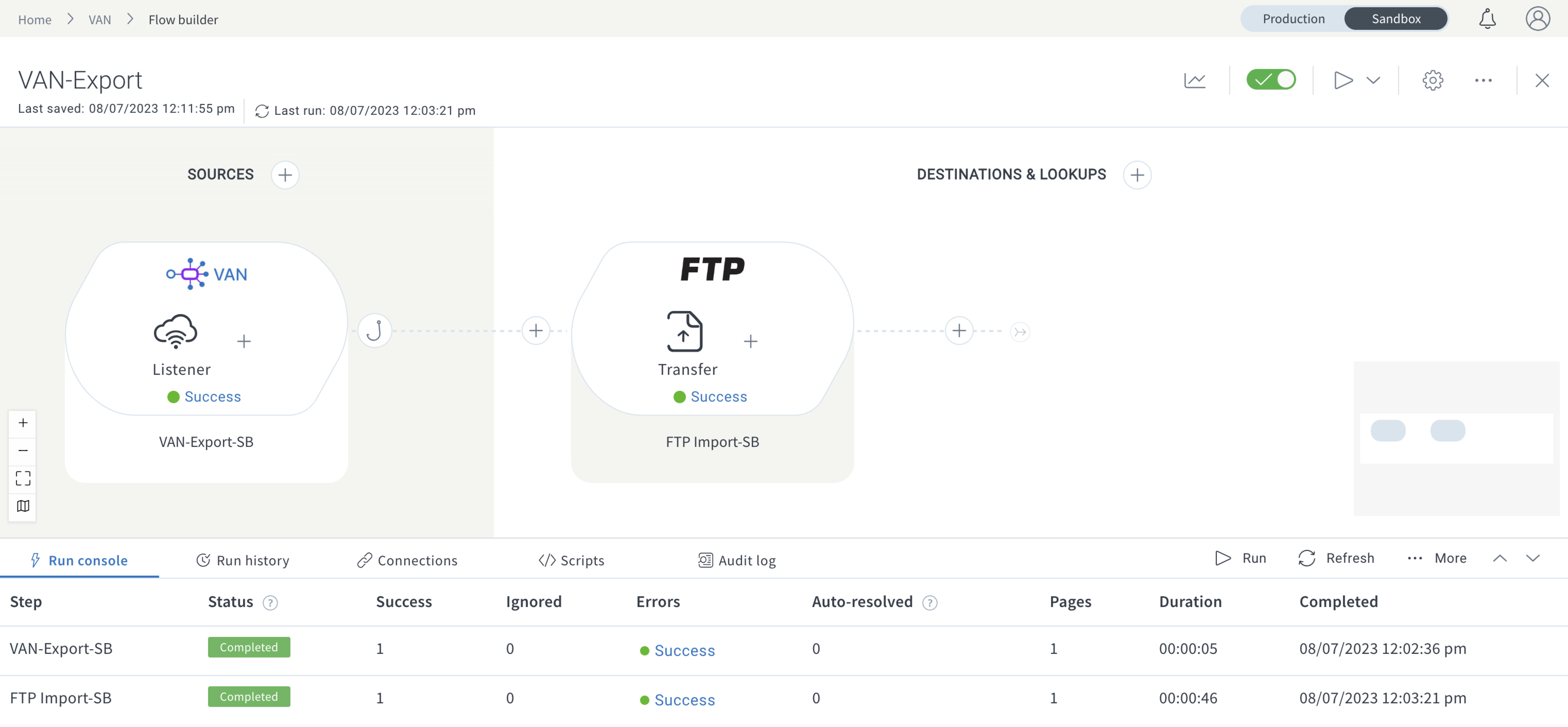 Understand and configure the ECGrid account – Celigo Help Center