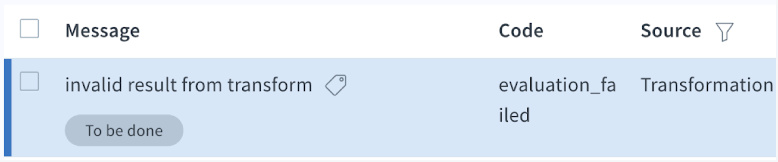 Tag errors – Celigo Help Center