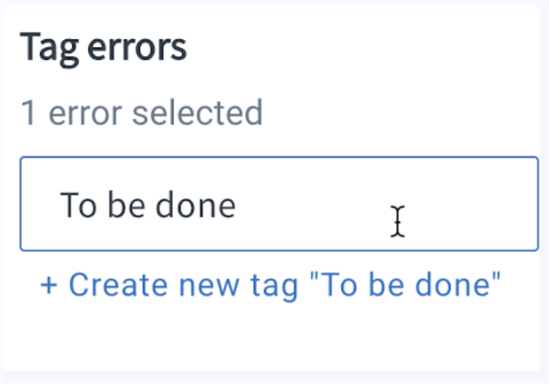 Tag errors – Celigo Help Center