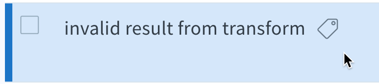Tag errors – Celigo Help Center