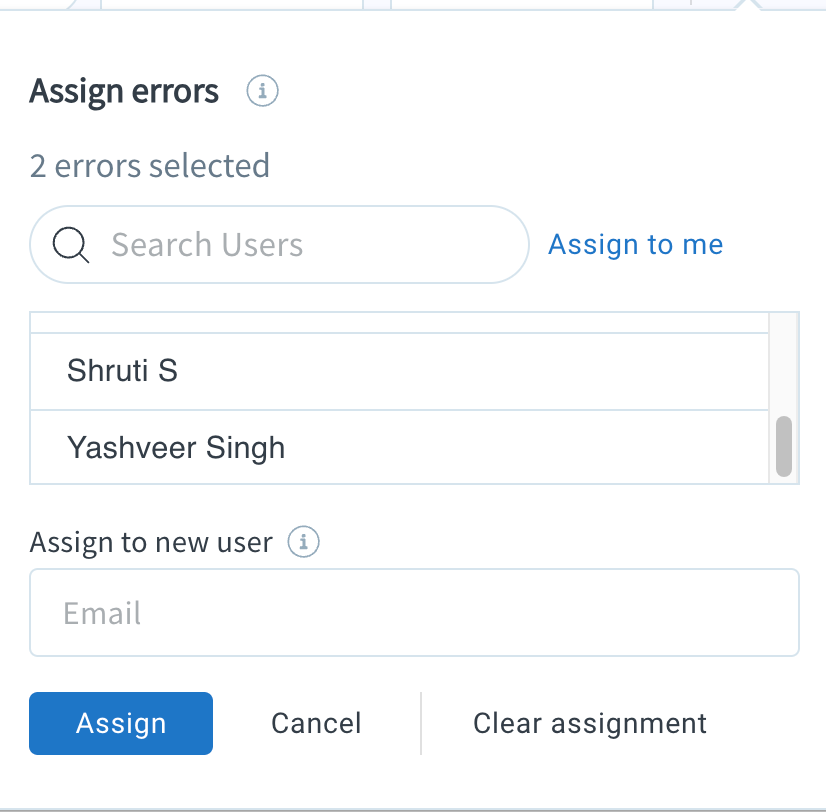 Assign errors – Celigo Help Center