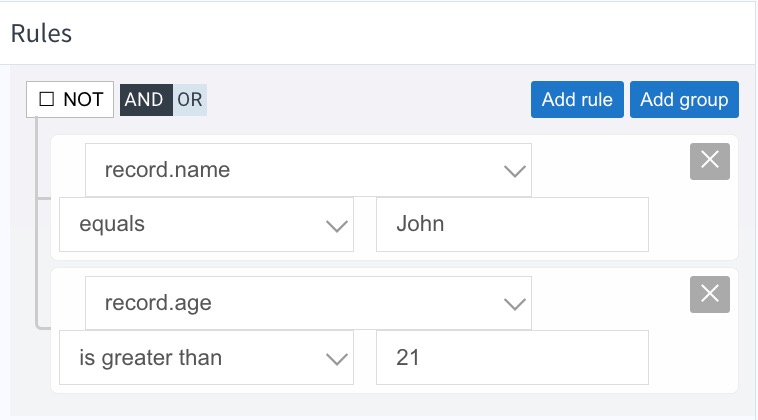 Create or explain filter rules using the Celigo AI component – Celigo Help Center