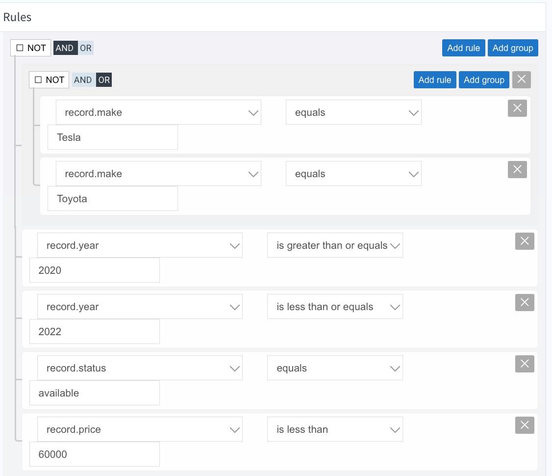 Create Or Explain Filter Rules Using The Celigo Ai Component Celigo