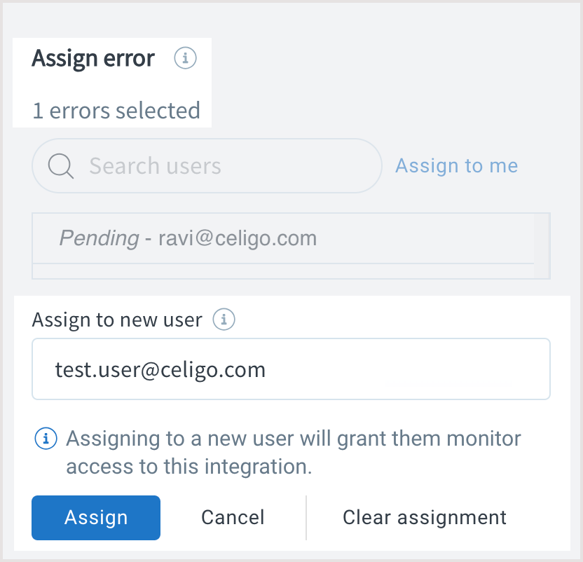 Assign Errors Celigo Help Center