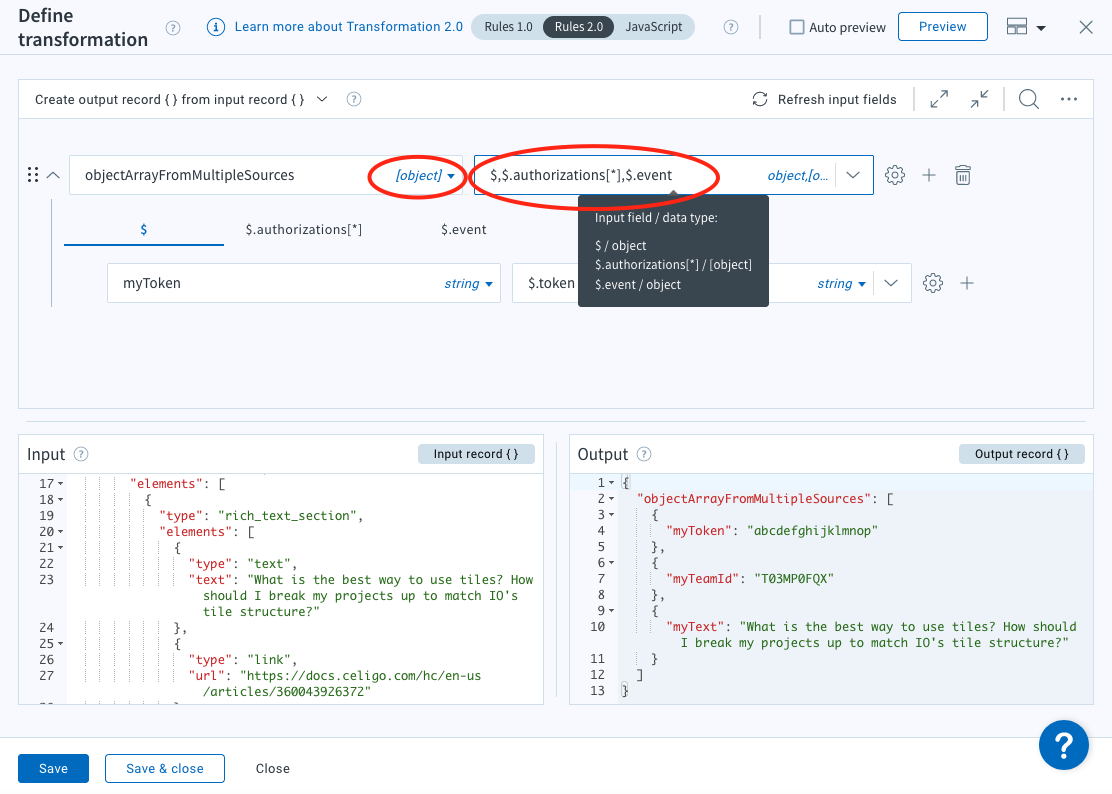 Transformation 2 0 Celigo Help Center