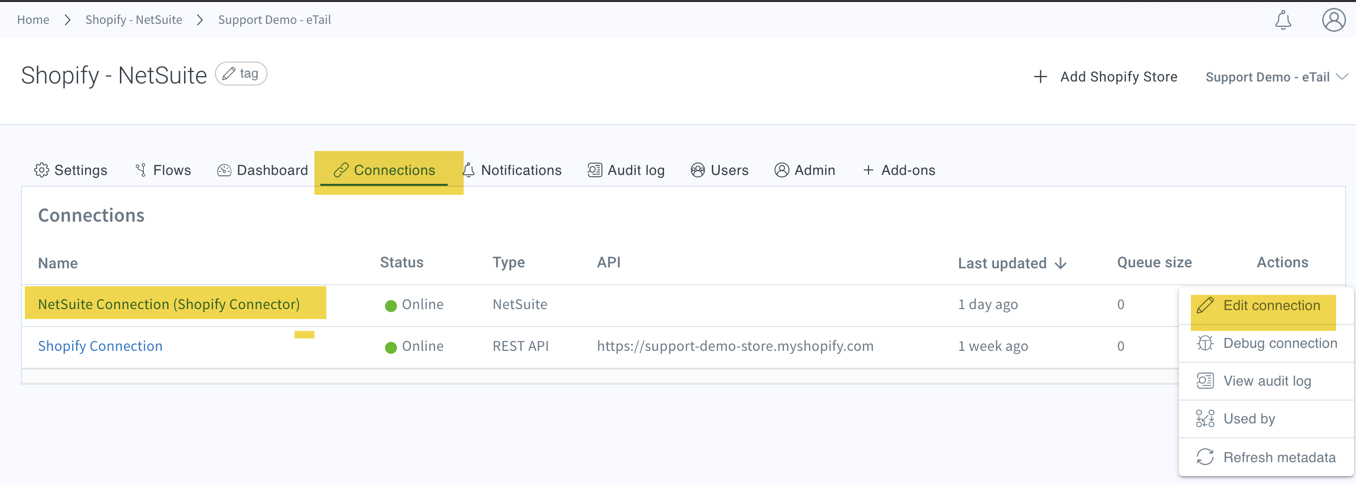 Fix offline connection – Celigo Help Center