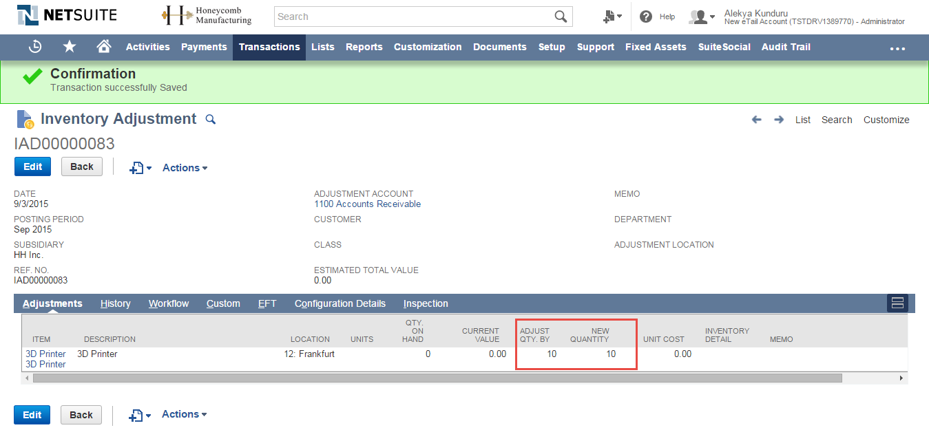 Sync NetSuite item inventory to Shopify – Celigo Help Center