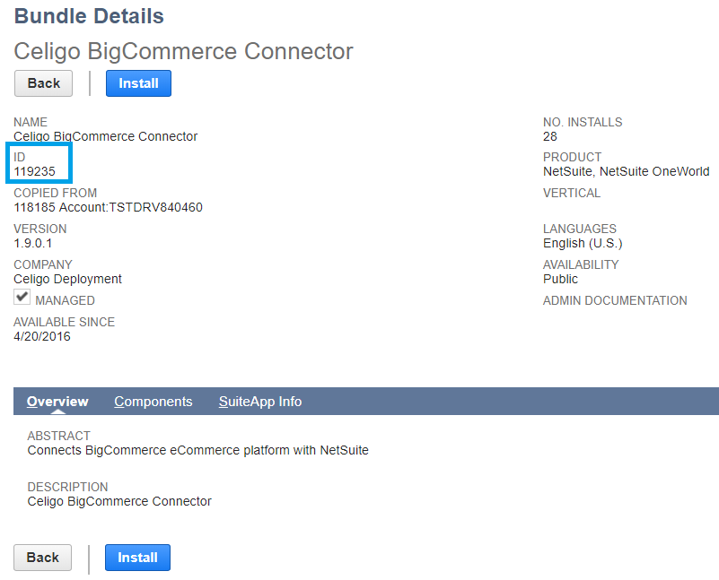 Install And Set Up The Bigcommerce Netsuite Integration App Celigo Help Center
