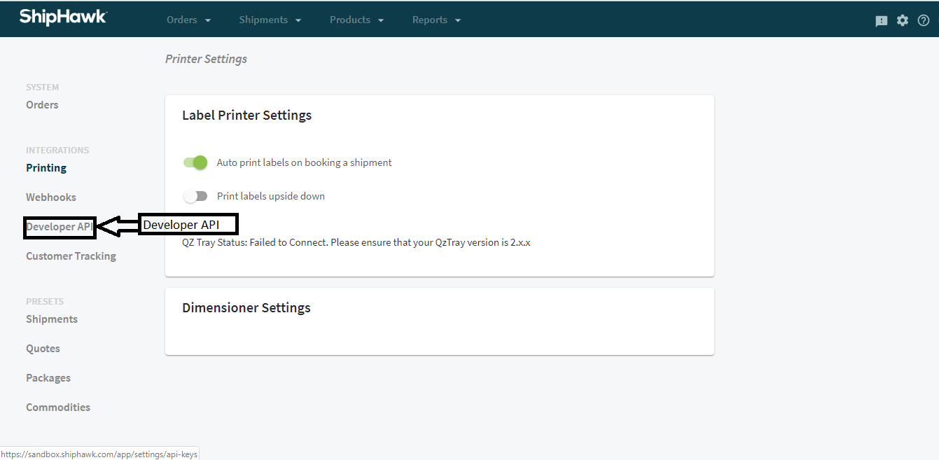 Set up a connection to ShipHawk – Celigo Help Center