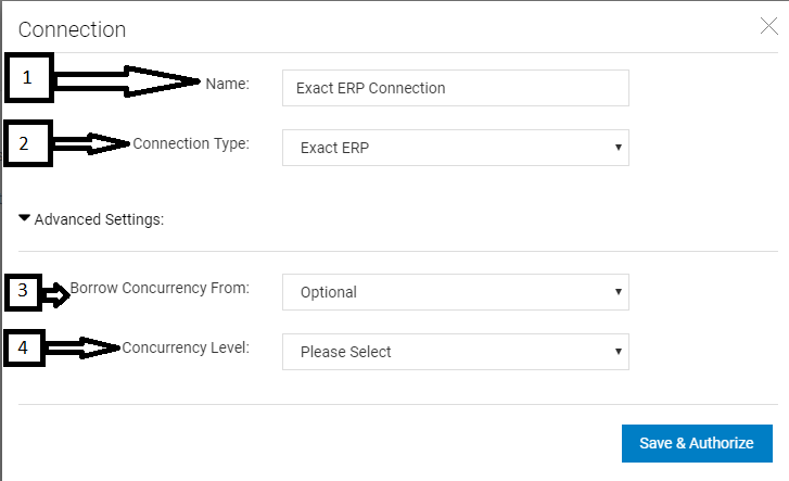 Set up a connection to Exact ERP – Celigo Help Center