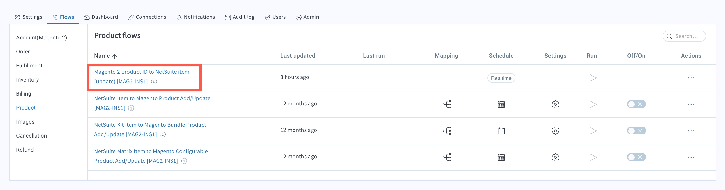 Understand the Magento 2 - NetSuite Integration App dependent flows ...