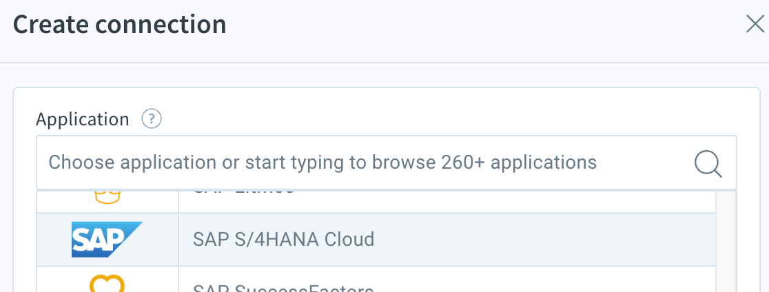 Set up a connection to SAP S/4HANA Cloud – Celigo Help Center