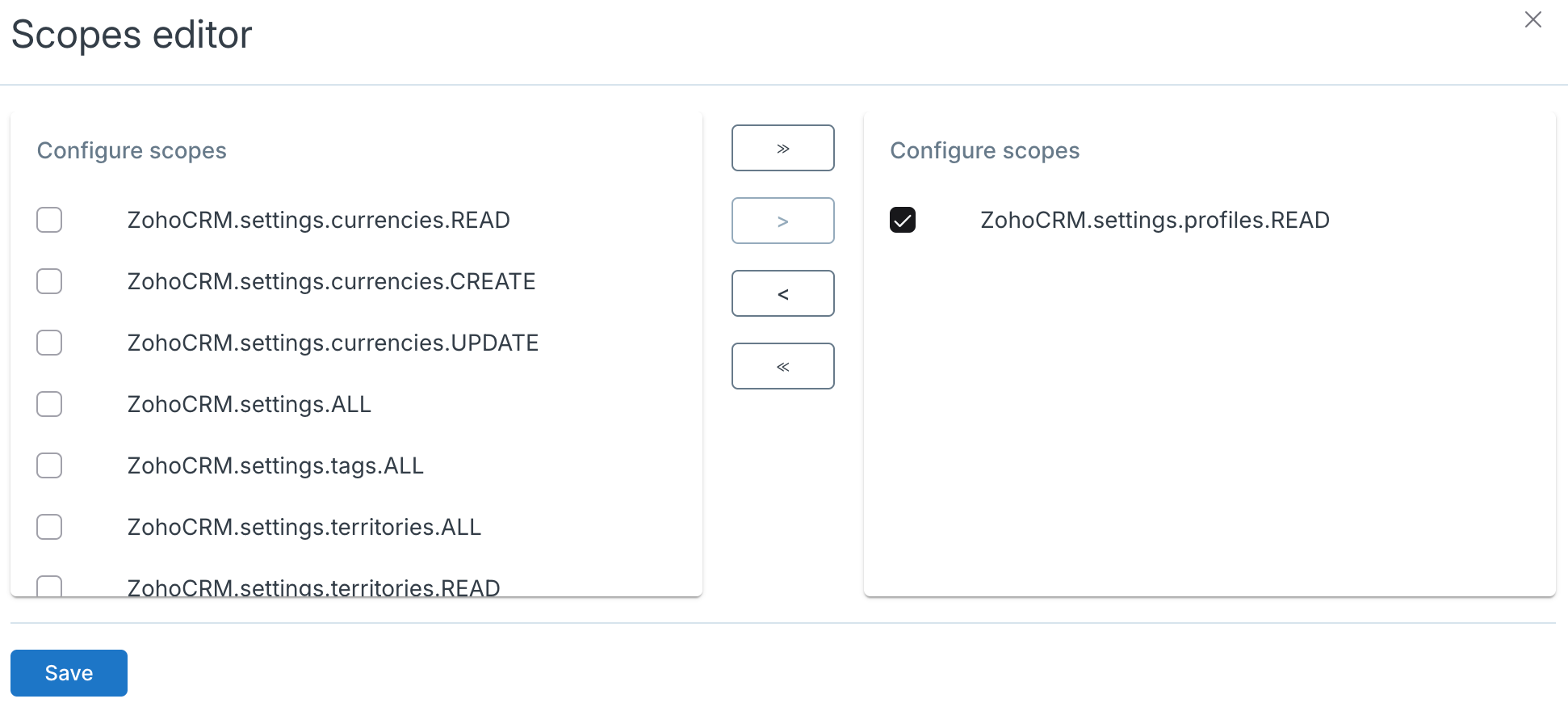 Set up a connection to Zoho CRM – Celigo Help Center