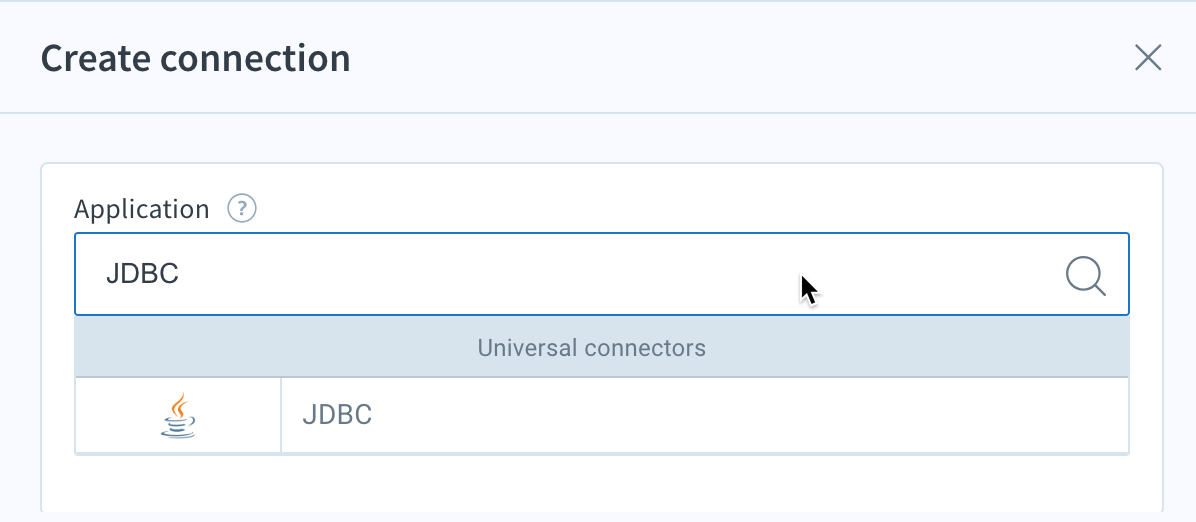 Set up a connection to an application or database via JDBC – Celigo Help Center