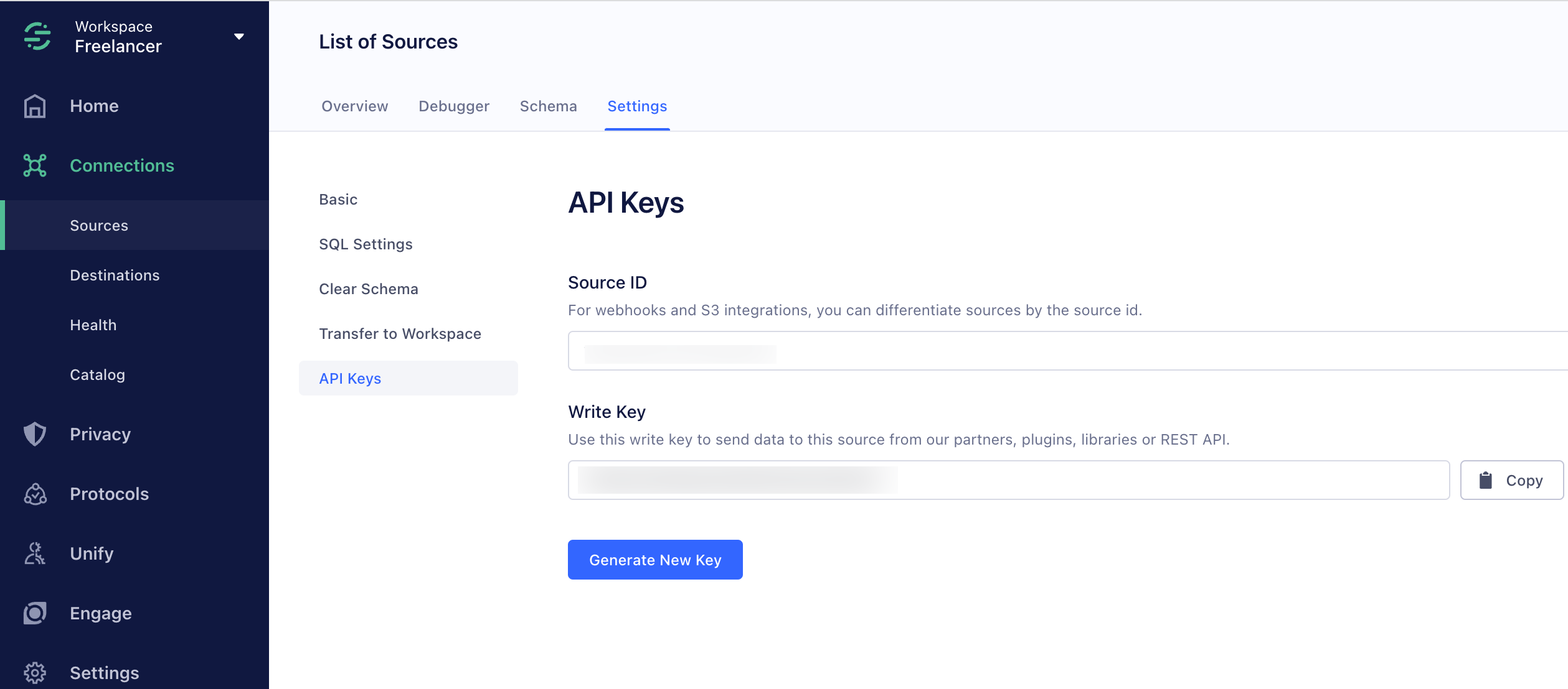 Set up a connection to Segment – Celigo Help Center