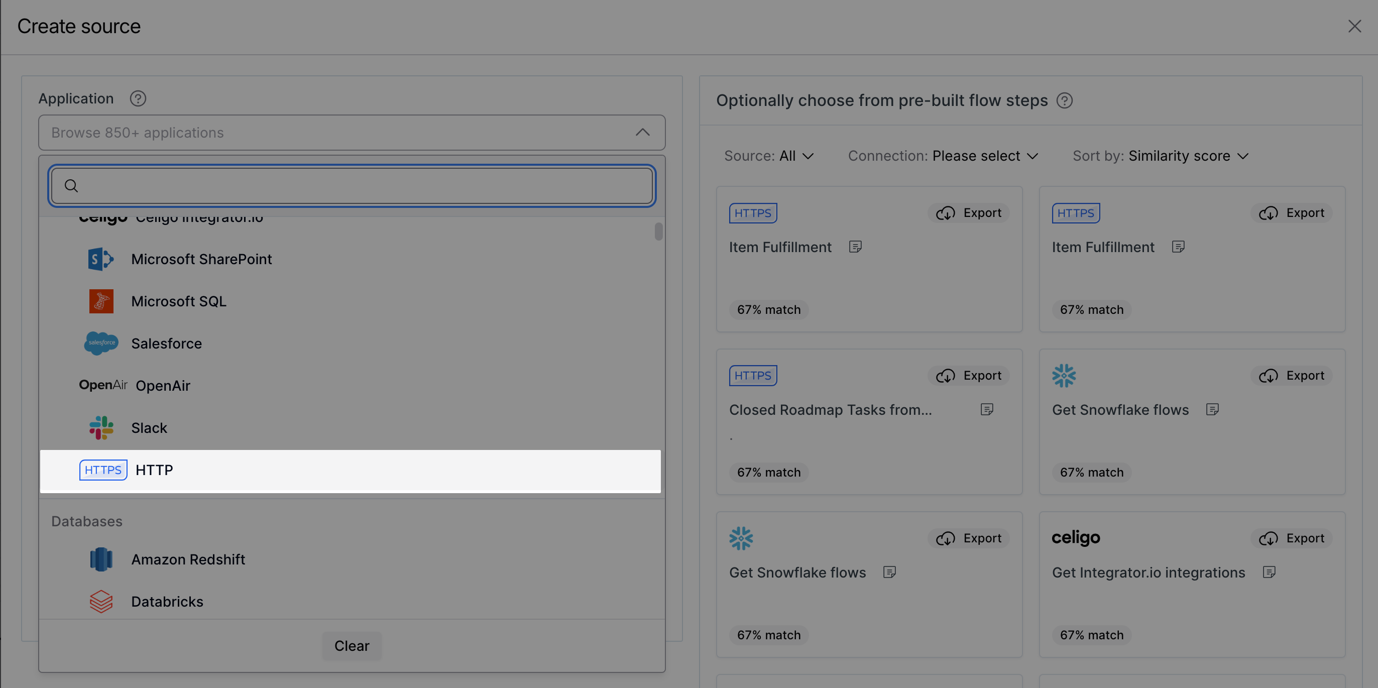 Set up a custom HTTP connection – Celigo Help Center