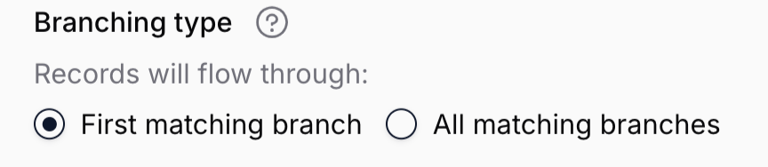 Manage branching in your flow – Celigo Help Center
