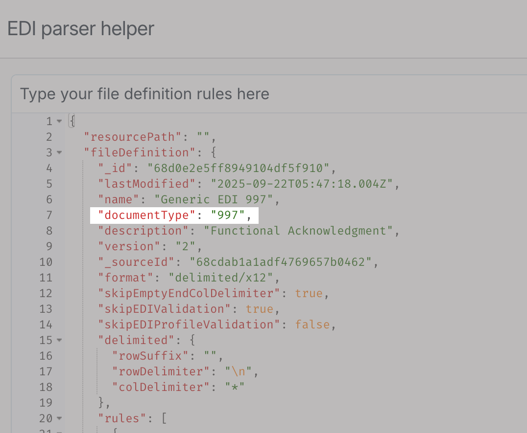 Reconcile functional acknowledgment for an EDI transaction – Celigo Help Center