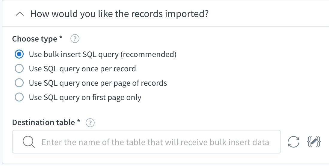 Import data into Microsoft Azure Synapse Analytics – Celigo Help Center
