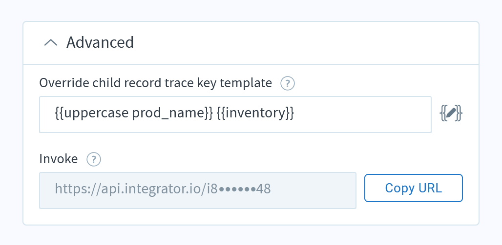 Set a custom trace key to uniquely identify a record – Celigo Help Center