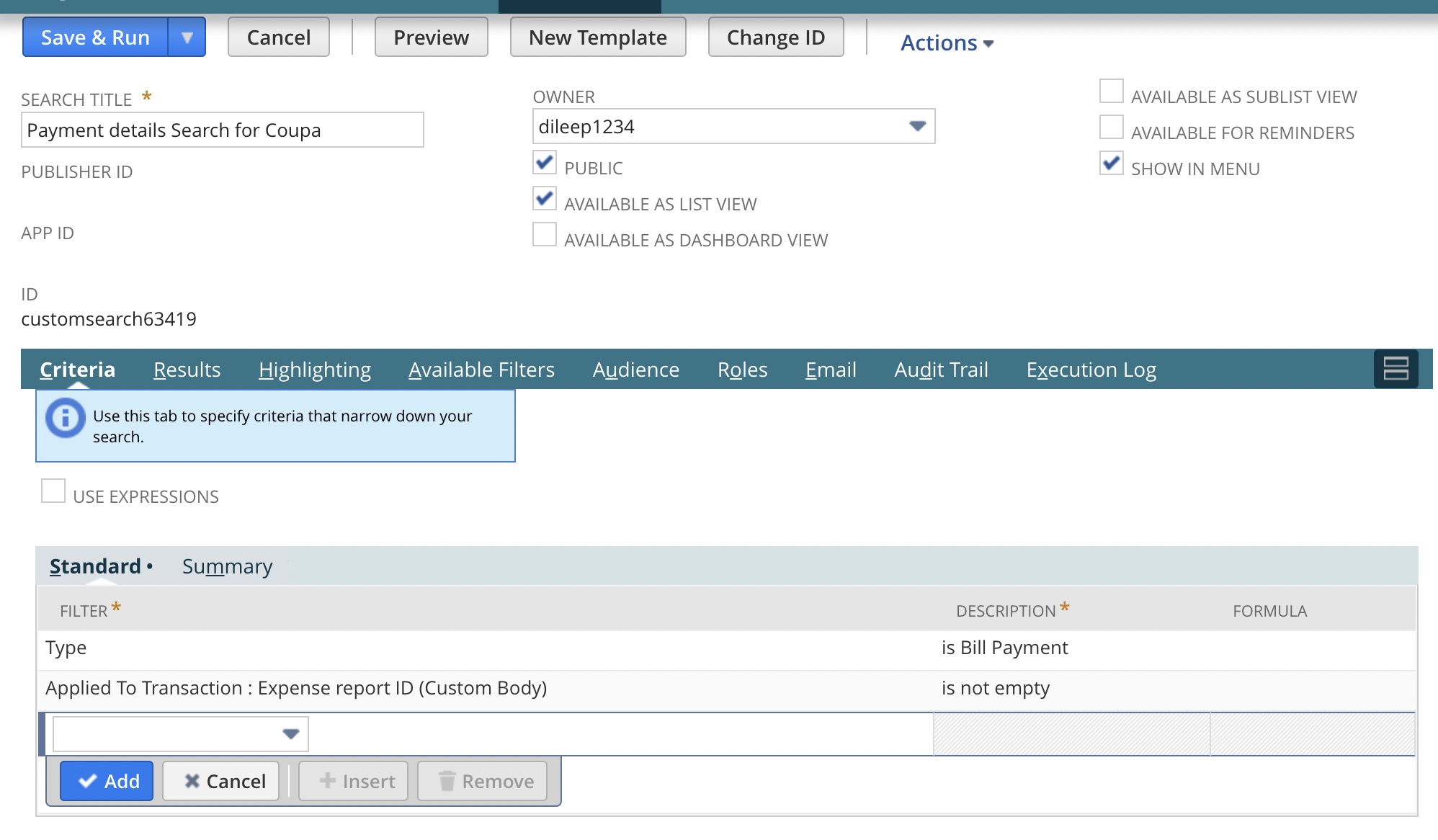 Configure and run the flows in Expense to Reimbursement template for ...